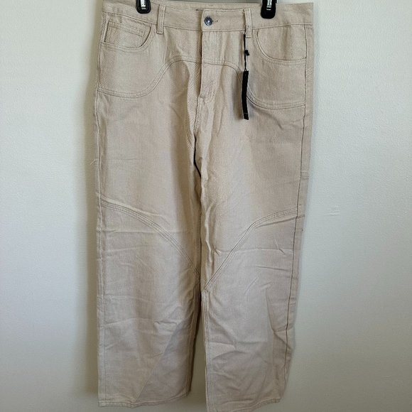 Forever 21 | Pants & Jumpsuits | Forever 2 Wide Leg Khaki Pants Size Xl ...